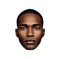 Only face made by AI - LINE スタンプ | LINE STORE