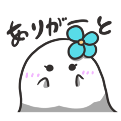 Fuwara, the Blue Blossom Ghost#1 | Yabe-LINE貼圖代購 | 台灣No.1，最便宜高效率的代購網