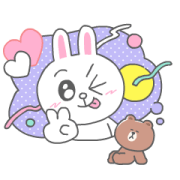 KAWAII LINE FRIENDS Retro Pop – LINE stickers | LINE STORE
