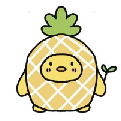 Fruit chick seres – LINE貼圖 | LINE STORE