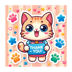 cat cat stickers morning - LINE スタンプ | LINE STORE