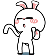 HyperRabbit : King Of Dance – LINE stickers | LINE STORE