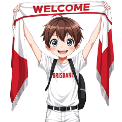 Brisbane v3 colorful – LINE stickers | LINE STORE