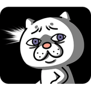 Annoying Cat Simple Animated Stickers – LINE stickers | LINE STORE