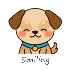 PK - Cute Dog 1 - LINE スタンプ | LINE STORE