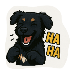 back dog - Stiker LINE | LINE STORE