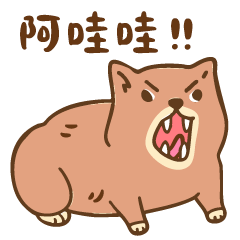 Rock hyrax - AWAWA TU – LINE stickers | LINE STORE