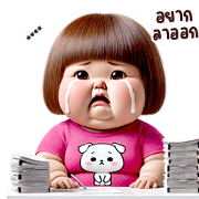 Chubby girls 82 Custom – LINE stickers | LINE STORE