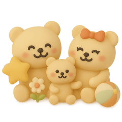 cute kumachan's2 – LINE stickers | LINE STORE