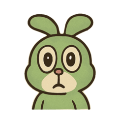 なんか言いたげなうさぎ - LINE スタンプ | LINE STORE
