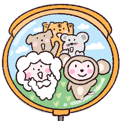 MeiMei Lovely Family - Stiker LINE | LINE STORE