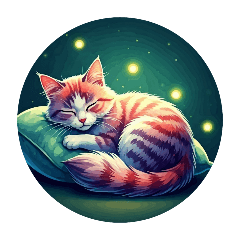 Firefly in kitty's sweet dream – LINE stickers | LINE STORE
