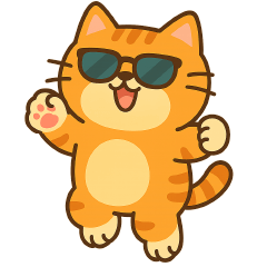 Swag Shades Cat – LINE stickers | LINE STORE