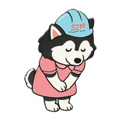 S2M Fluffy Husky Admin | Yabe-LINE貼圖代購 | 台灣No.1，最便宜高效率的代購網