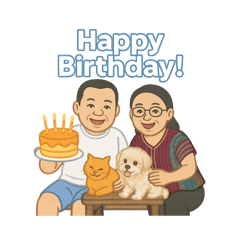 SL_HBD – สติกเกอร์ LINE | LINE STORE