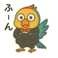 Derpy Parrot Days - Stiker LINE | LINE STORE