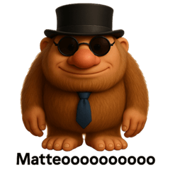 Matteooooooooooooo 3D – สติกเกอร์ LINE | LINE STORE