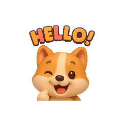 cut dog stickers - Stiker LINE | LINE STORE