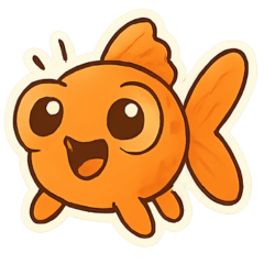 Cute Bubble eye goldfish – LINE stickers | LINE STORE