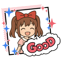 Nanami girl - LINE スタンプ | LINE STORE