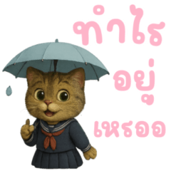 Meow Ling Ling cute cat – LINE stickers | LINE STORE