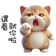 chubby chubby cats26 – LINE stickers | LINE STORE