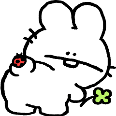 Deppa Usagi – LINE stickers | LINE STORE