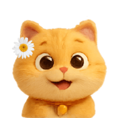 A tabby cat 3D – LINE stickers | LINE STORE