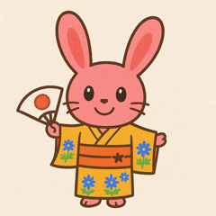 Japan Rabbit ENGLISH ver.. – LINE貼圖 | LINE STORE