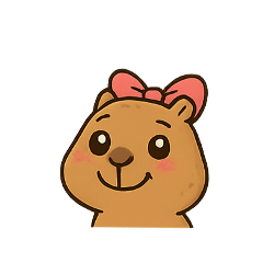 Kapibara Girl - Clumsy, Cheeky & So Cute – LINE stickers | LINE STORE