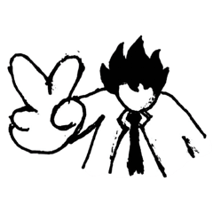 Dr.Dark : 1st version – LINE stickers | LINE STORE