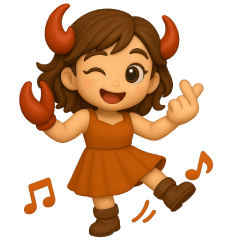 Crabby Girl on the Move – LINE stickers | LINE STORE