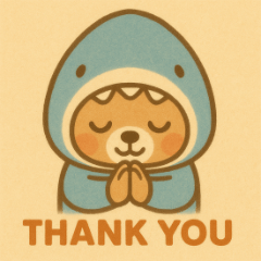 Shark Bear: Mood in Every Move – LINE stickers | LINE STORE