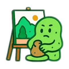 A smart amoeba – LINE 스티커 | LINE STORE