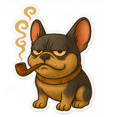SAKONG Frenchbulldog Sticker – LINE貼圖 | LINE STORE
