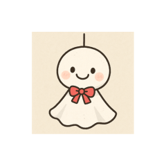 Teru Teru Bozu the Weather Charm - LINE スタンプ | LINE STORE