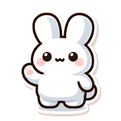 Puni Puni Mochi Bunnies Daily life – LINE stickers | LINE STORE