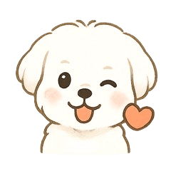 Heartwarming Maltese - Stiker LINE | LINE STORE