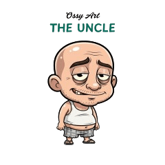 ossy art the uncle – LINE stickers | LINE STORE