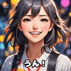 Vibe Check Gyaru: Mood Everyday – LINE stickers | LINE STORE