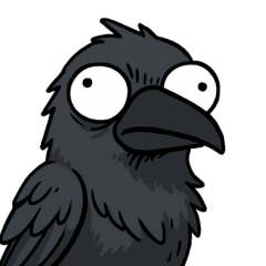 Hello Mr. Raven – LINE stickers | LINE STORE