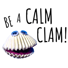 CALM CLAM – LINE 스티커 | LINE STORE