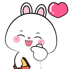 Vanilla Rabbit 12 : Effect stickers – LINE stickers | LINE STORE