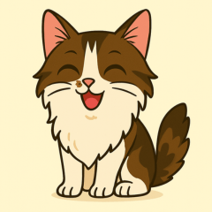 Rim the Fluffy Cat (Thai ver.) - LINE スタンプ | LINE STORE