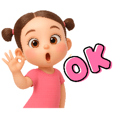 A girl with a mischievous face, english – Stickers LINE | LINE STORE