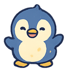 Starlight Penguin Popo Party – LINE stickers | LINE STORE