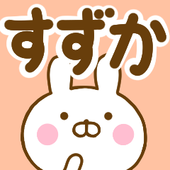 Rabbit Usahina suzuka – LINE stickers | LINE STORE