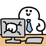 Smiling Office Worker – LINE stickers | LINE STORE