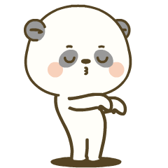 White Panda 2 : Animated – LINE stickers | LINE STORE