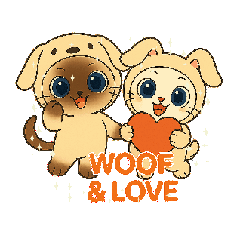 Ponyan & Poshu: Kawaii Zodiac Stickers⑥ - LINE スタンプ | LINE STORE